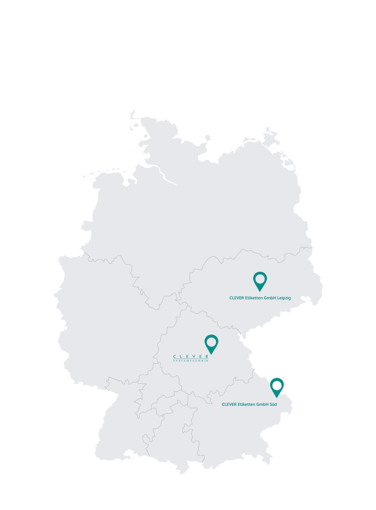 Clever Systemtechnik - drei Standorte in Deutschland